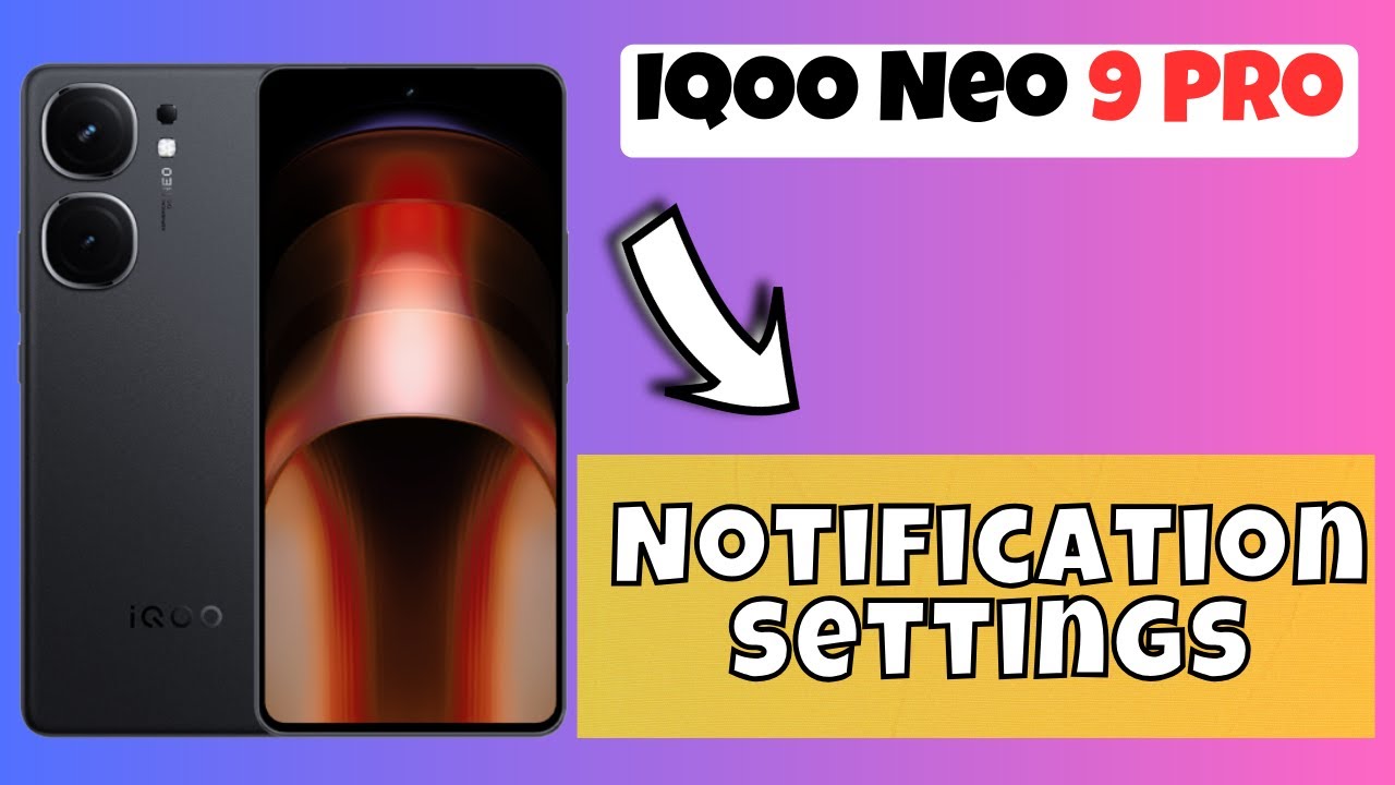 Disable Notifications IQOO Neo 9 Pro || How to turn off notifications ...