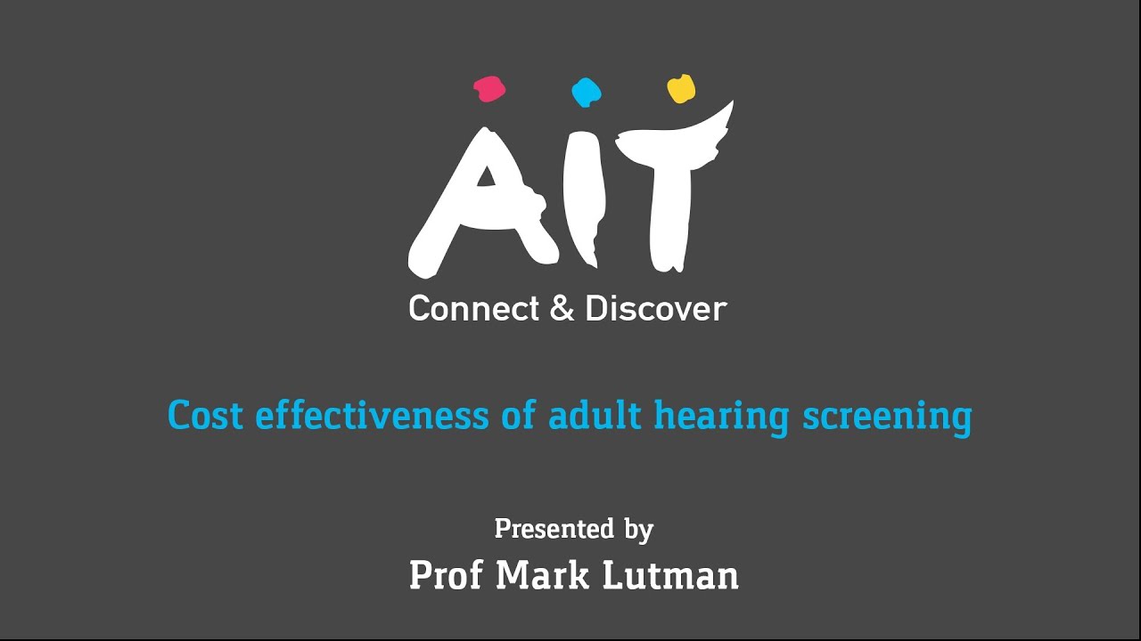AthloneIT Live Stream of Cost effectiveness of adult hearing screening ...