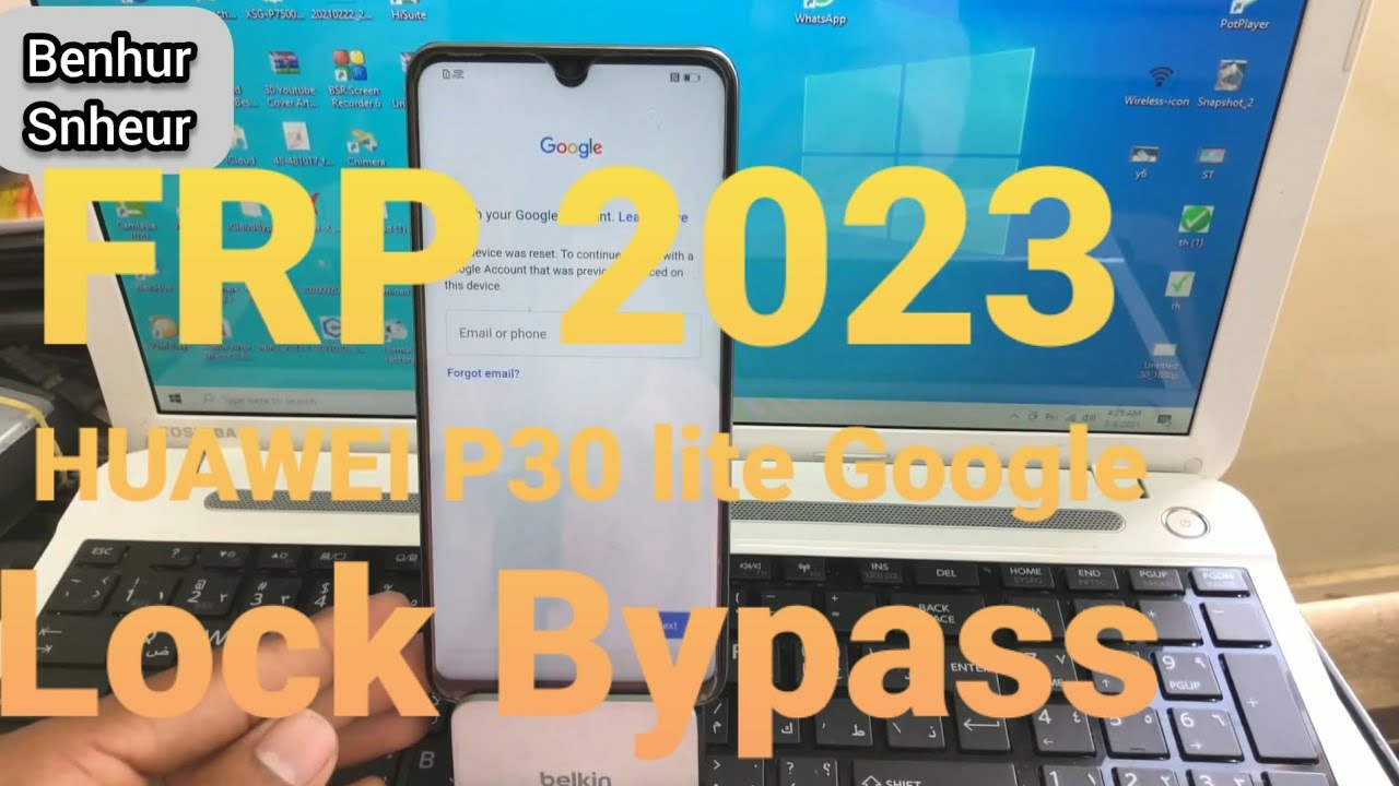 FRP HUAWEI P30 lite Google Lock Bypass Not Working Emergency backup And ...