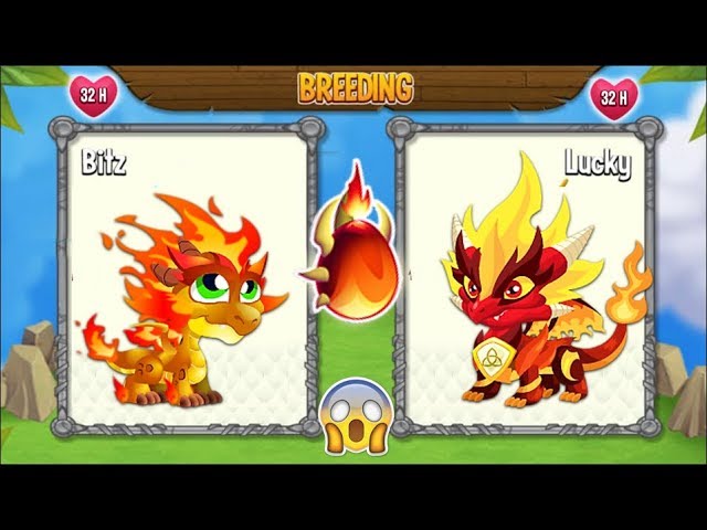 Double Flame Dragon Dragon City