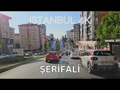 Istanbul 4K Drive in Şerifali District in Ümraniye – Turkey 4K Drive and Sightseeing Video