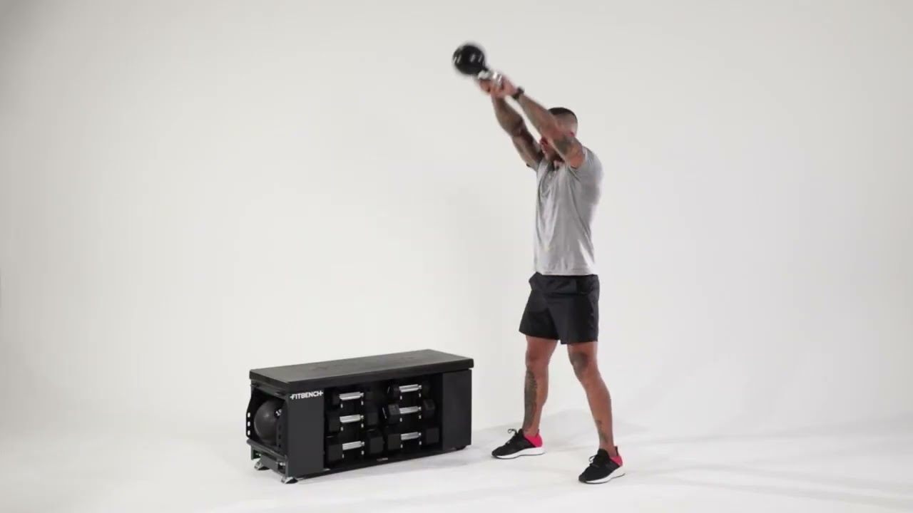 Kettlebell American Swings - YouTube