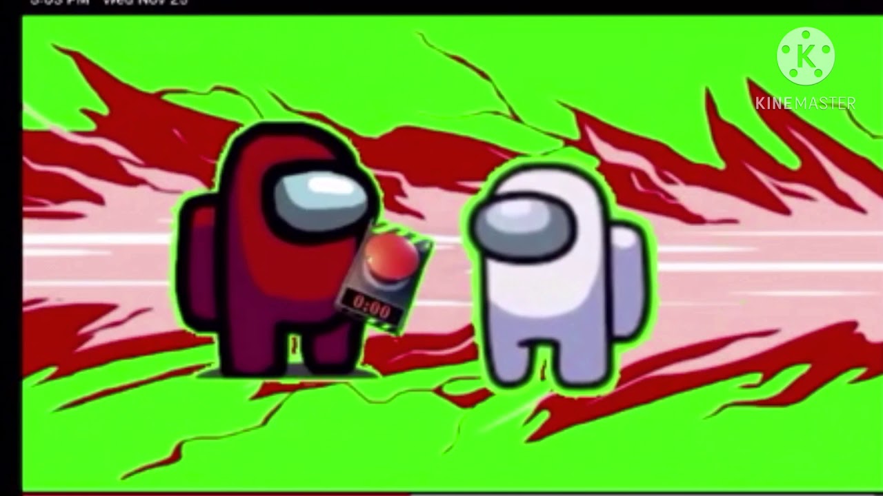 My among us death (not green screen) - YouTube