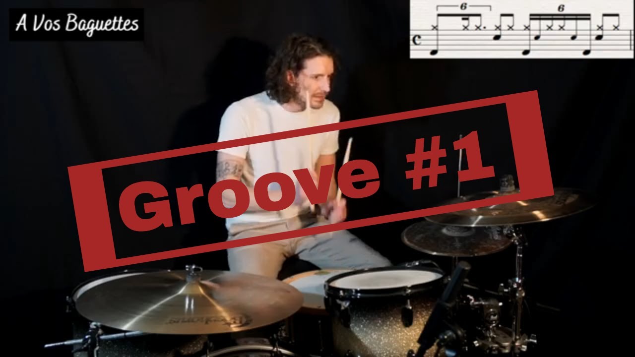Groove #1 - Triplet groove / Trinaire - Drums pattern, rythme de ...