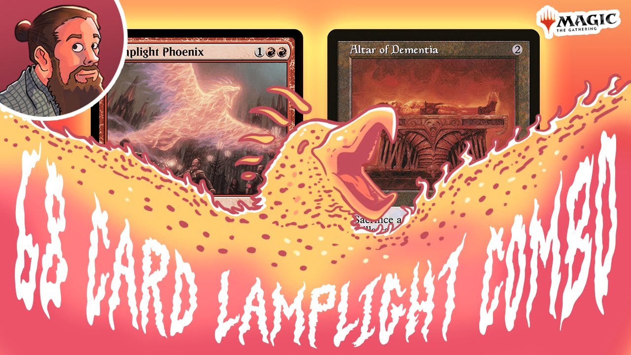 The Absurd Math of 68 Card Lamplight Phoenix Combo | Modern | Much Abrew - YouTube