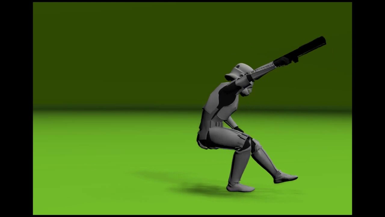 star wars greenscreen - armed stormtrooper shot 2 - YouTube