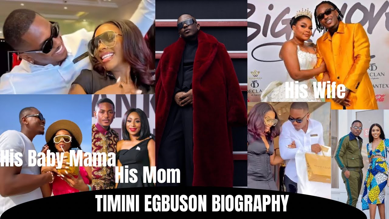 👉Timini Egbuson Biography..His parents, wife, baby mamas and everything ...