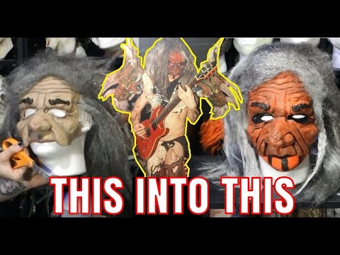 TURNING A GOODWILL MASK INTO A GWAR MASK! - YouTube