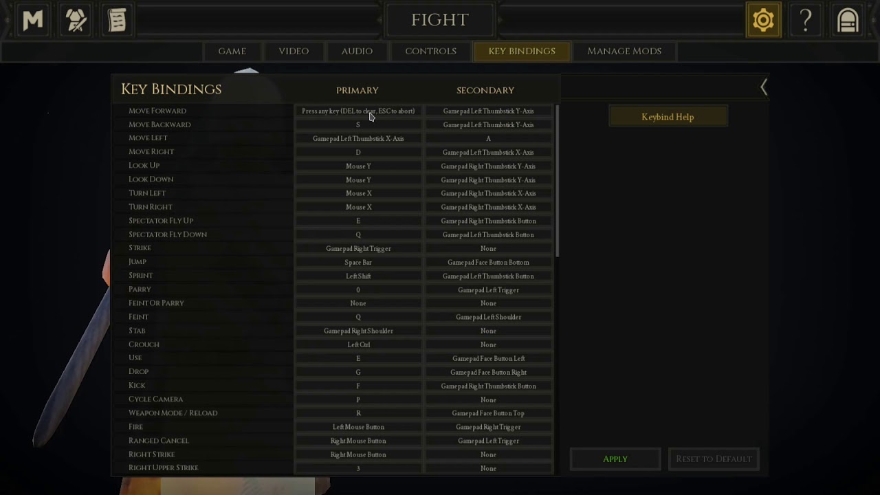 Basic Keybind | Mordhau | Part 2 | Random Guide - YouTube