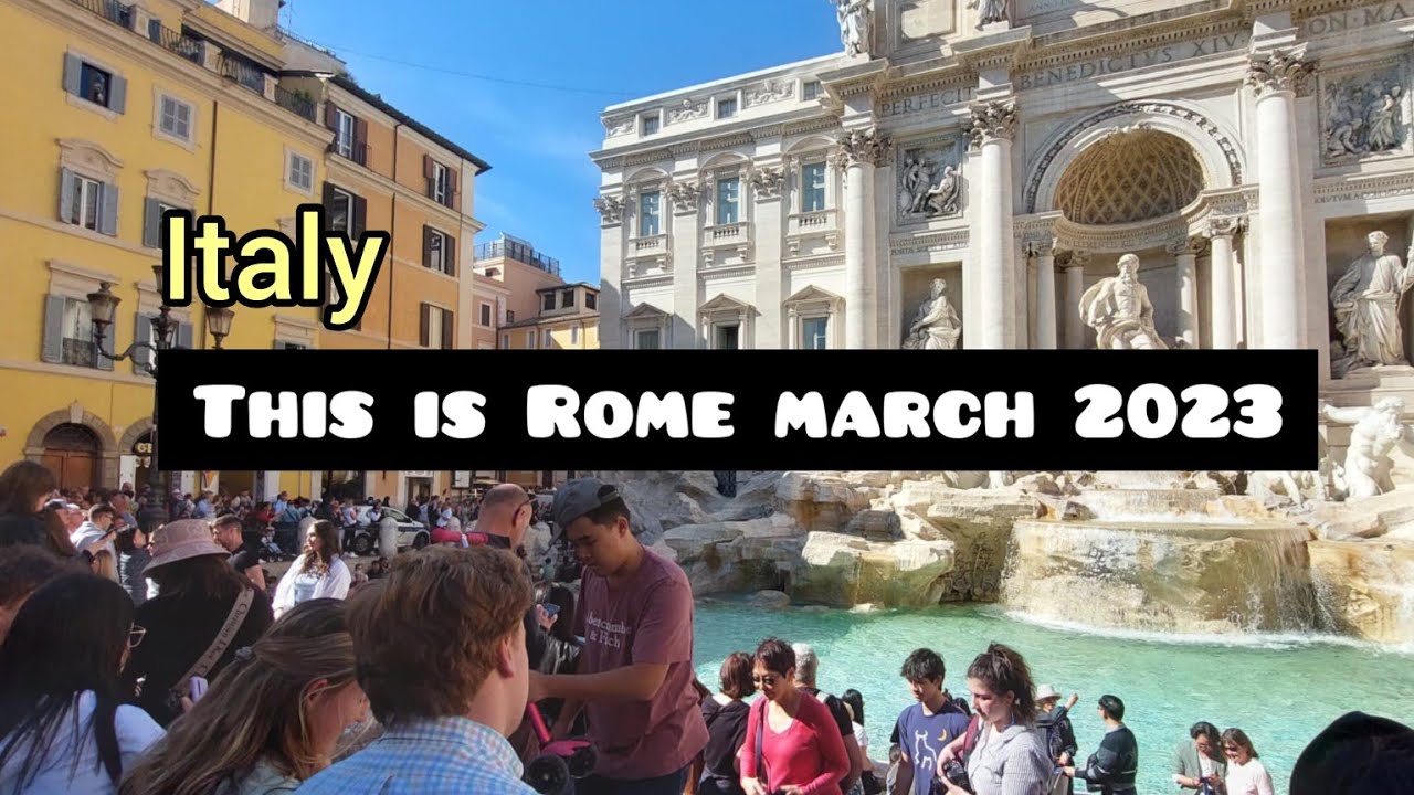 Rome Italy, Here's The Current Situation In Rome. All Streets Captioned ...