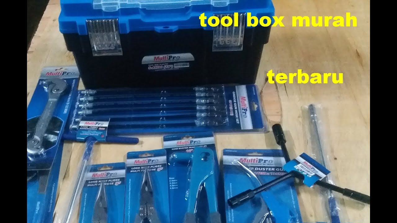Tool Box Set murah S-30-21 buatan tangan lokal. kunci T. - YouTube
