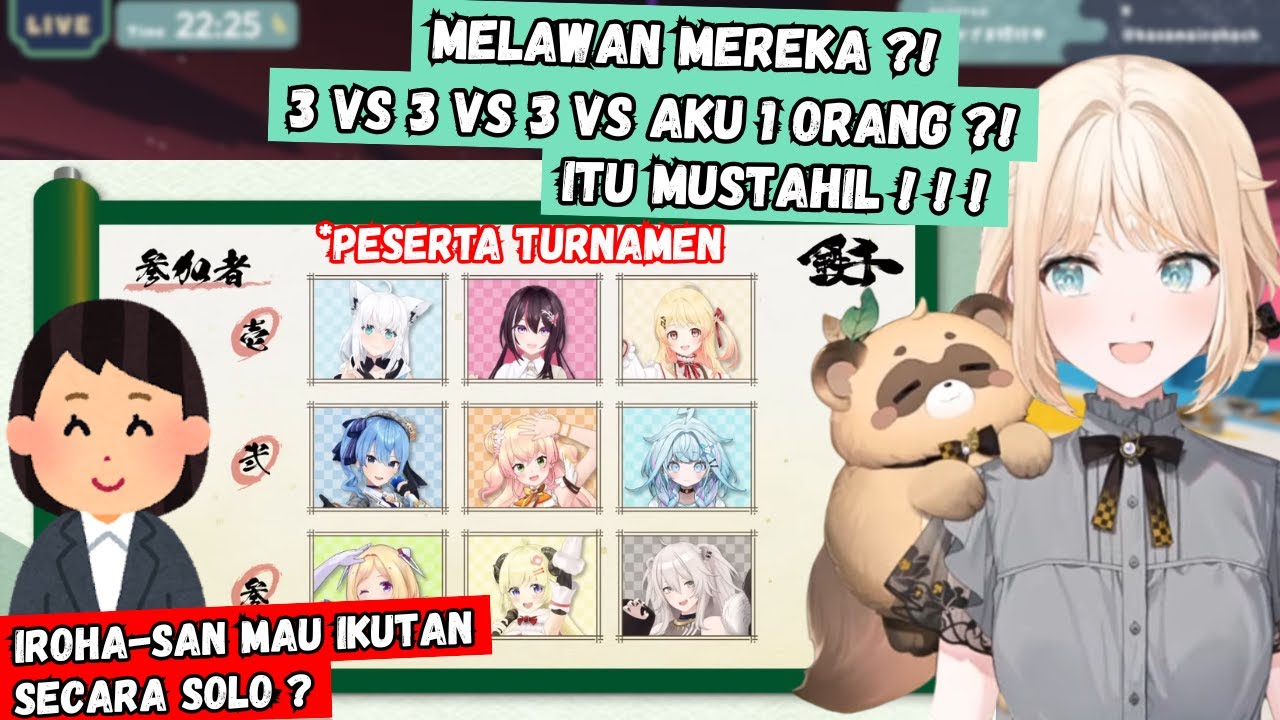 Iroha Disuruh Ikutan Solo Lawan 3 Tim Oleh Atasanya Ketika Ngadain ...