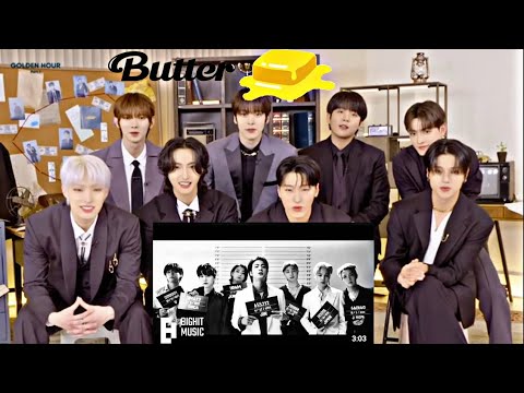 Ateez Reaction to BTS ' Butter Mv' 🧈 (Fan-made 🩷💜) - YouTube