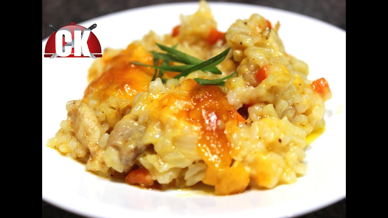 How to make Cheesy Chicken and Rice - Chef Kendra's Easy Cooking! - YouTube