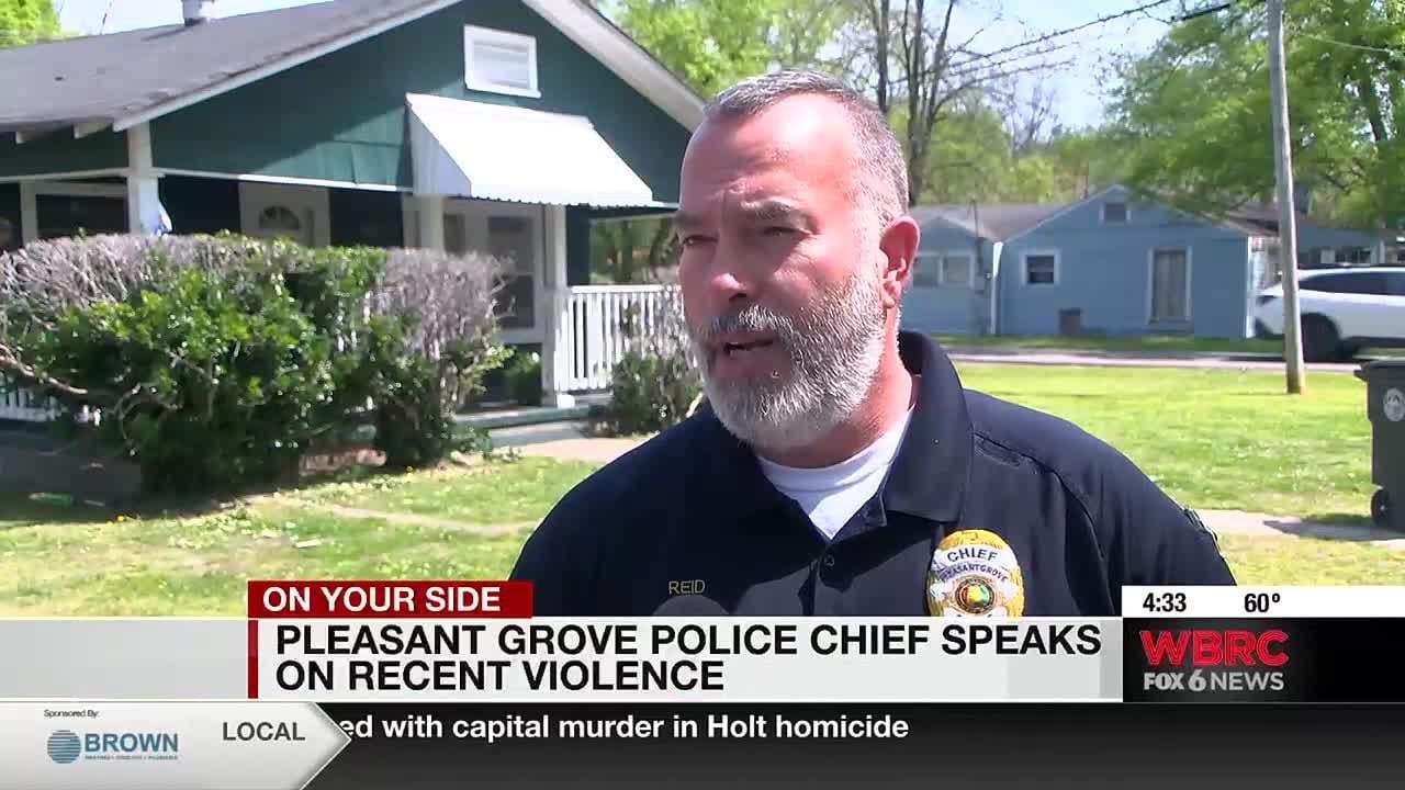 Pleasant Grove police chief speaks on recent violence - YouTube