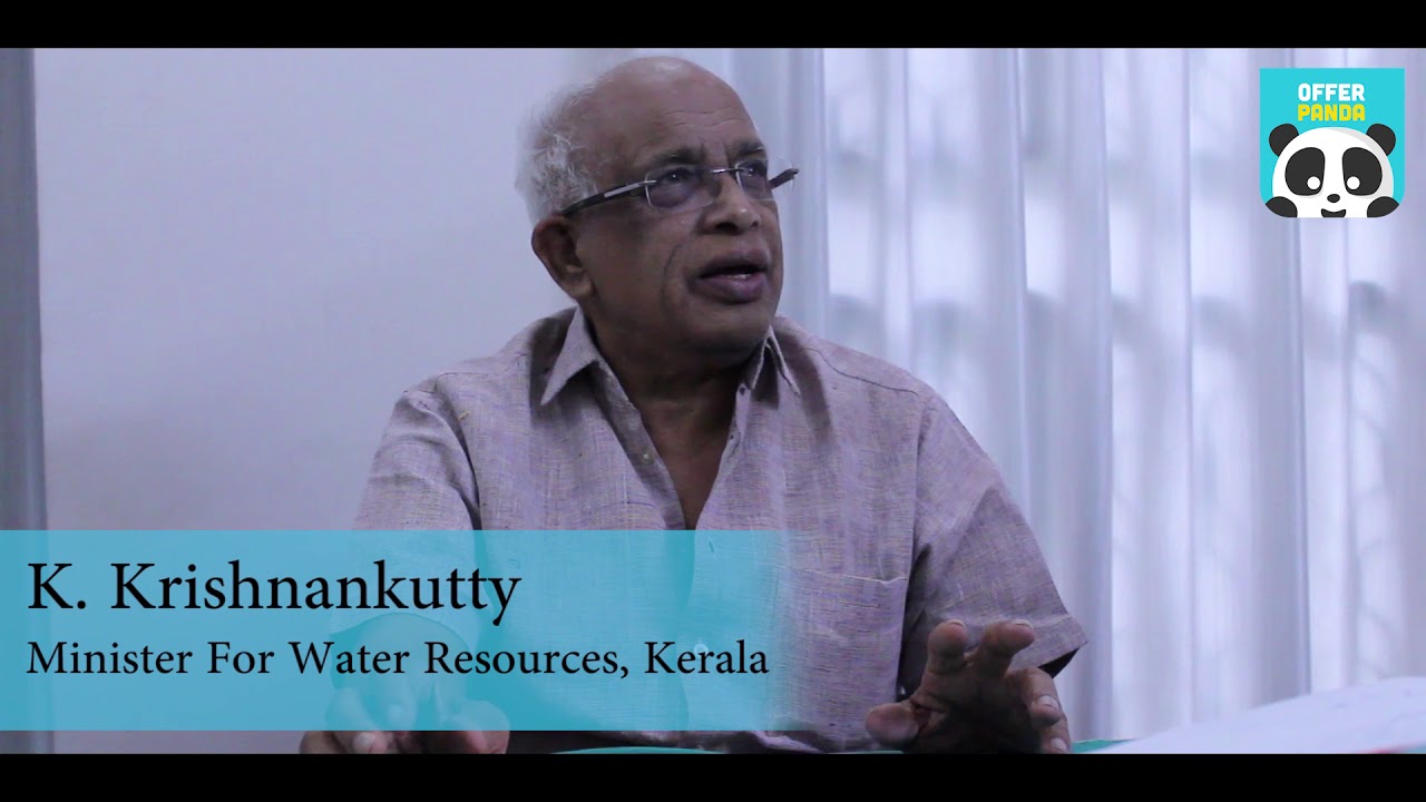 Minister K. Krishnankutty extends his support to Offer Panda! - YouTube