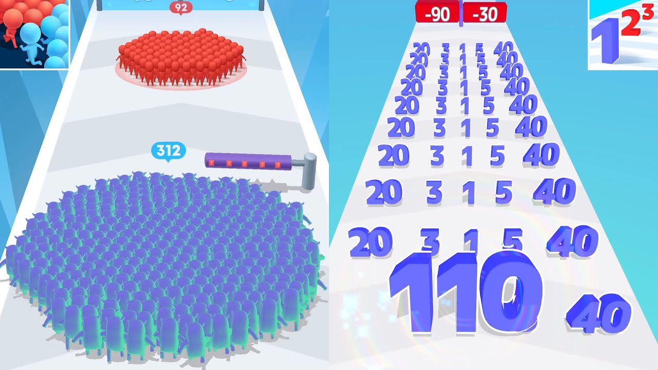 Number Master, Count Masters Satisfying Mobile Games Android,iOS ...