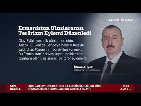 İlham Aliyev: Ermenistan'ı Savaş Alanında Yeniyoruz Kaçmak Zorunda Kaldılar