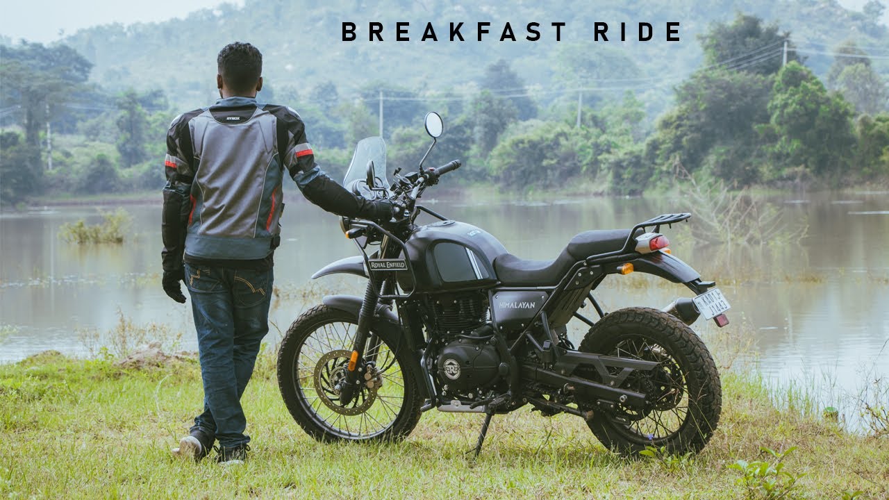 An Interesting Breakfast Ride - Royal Enfield Himalayan BS6 - YouTube