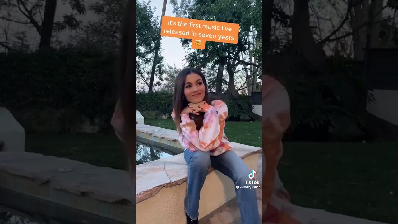 Victoria justice on tik tok - YouTube