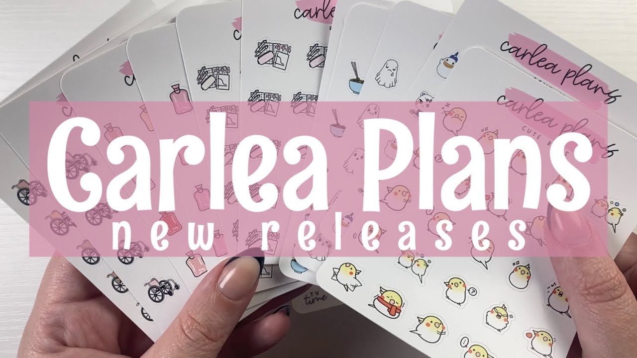 Carlea Plans || New Releases || September 5th - YouTube