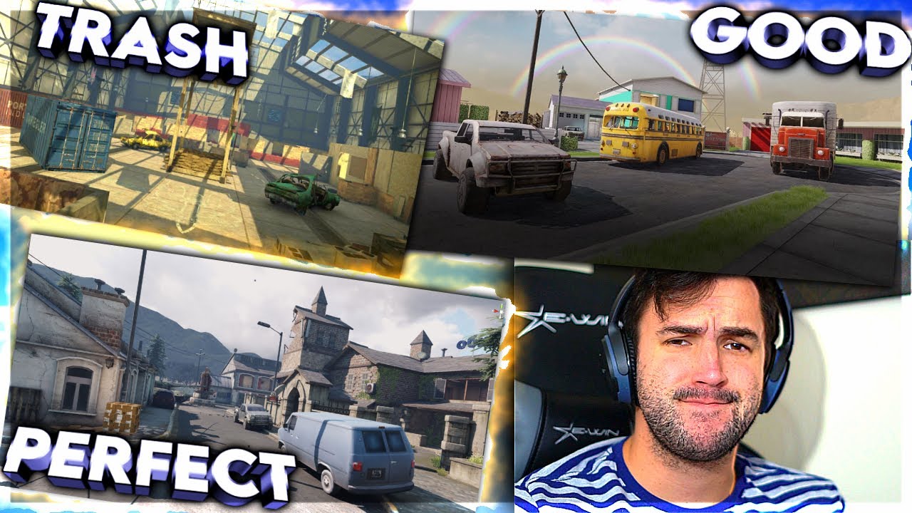 Ranking every map in COD Mobile and Reacting to Hawksnest + Godzly ...
