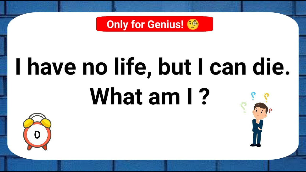 Top Most 10 Interesting Questions| Interesting Riddles|Brain Teasers ...