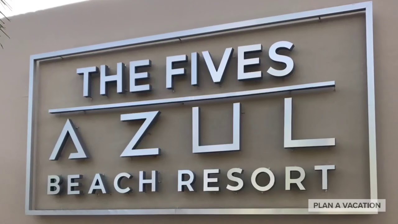 Azul Beach Resort The Fives One Bedroom Suite - YouTube