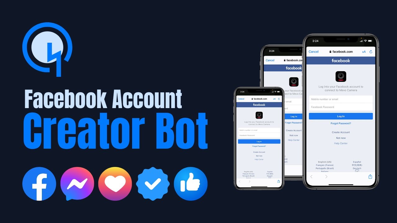 Metamate | Facebook & Instagram Bulk Account Creator Bot - YouTube