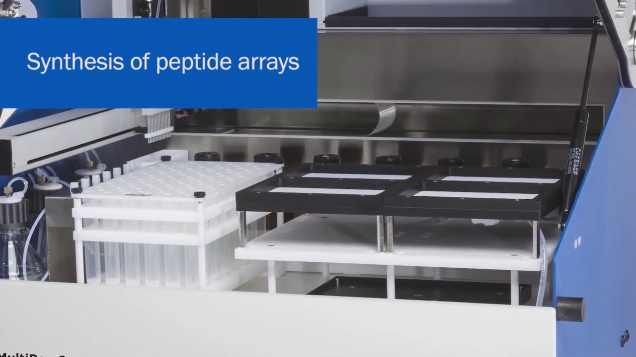 MultiPep 2: Leistungsstärkster Parallel Peptid-Synthesizer - YouTube