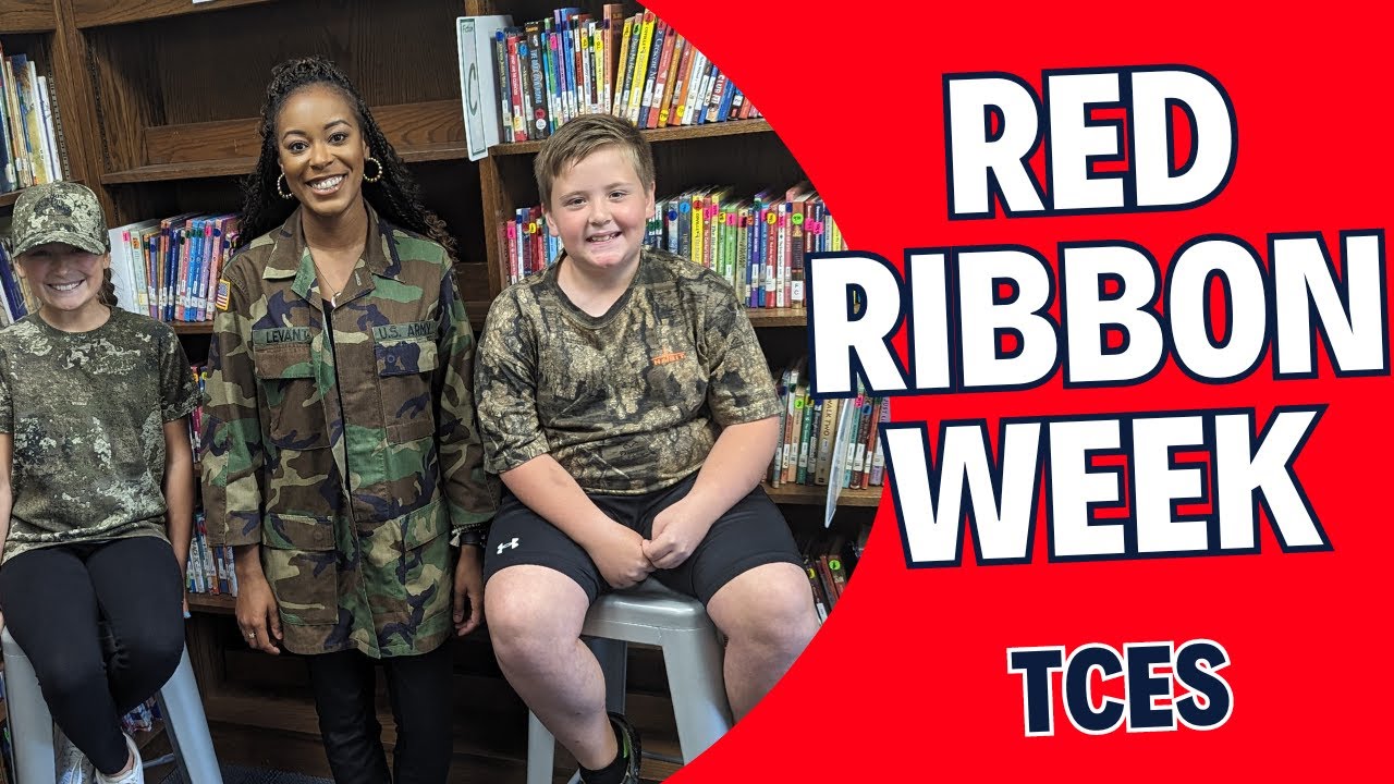 Red Ribbon Week At TCES - YouTube