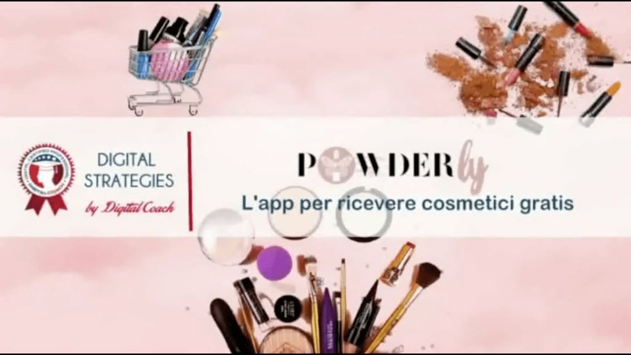 Powderly: scopri cos'è e come ricevere cosmetici gratis - YouTube