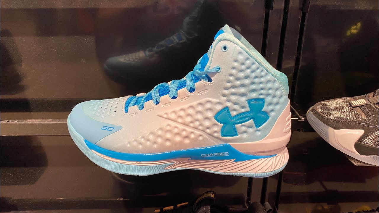 Under Armour Curry 1 Retro (Capri/Sky Blue) - Style Code: 3024397-400 ...