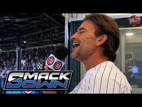 CM PUNK SINGS AND THROWS FIRST PITCH AT CHICAGO CUBS GAME!