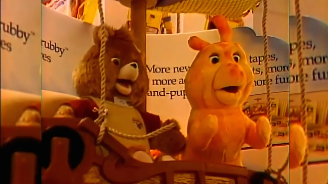 Teddy Ruxpin & Grubby Airship Display footage 1986 Best Quality! - YouTube