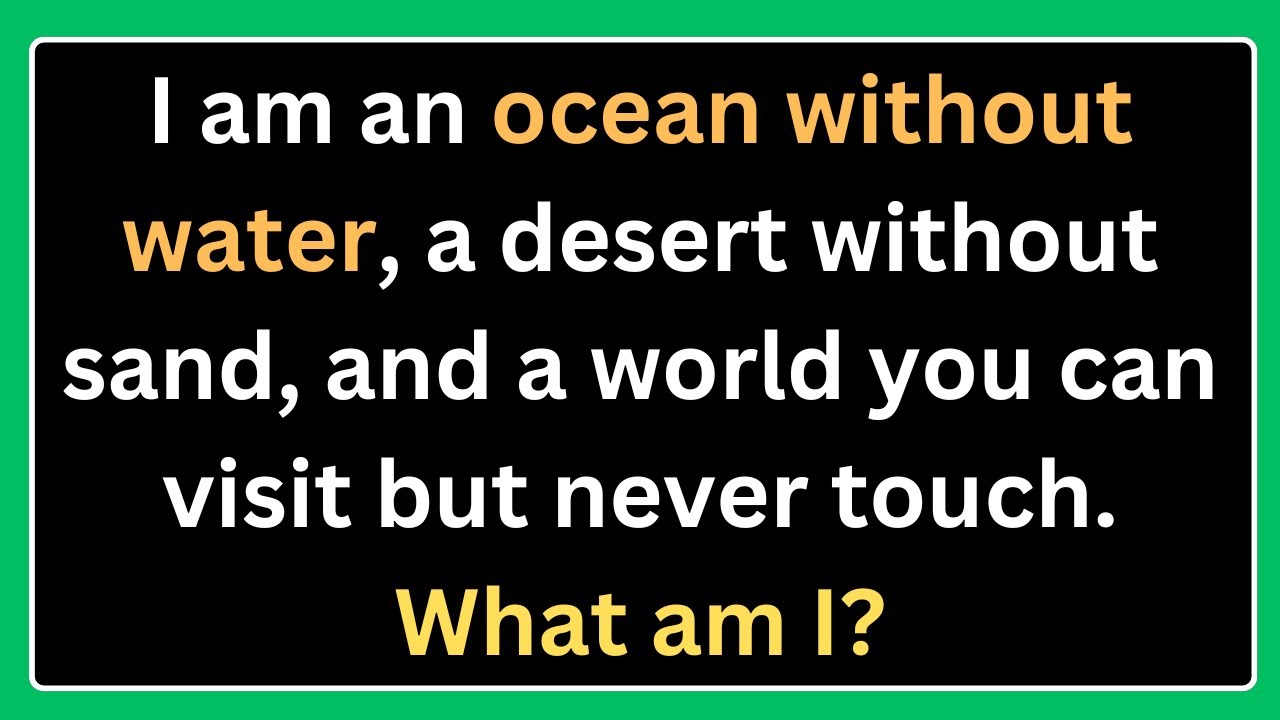 GENIUS LEVEL Riddles That Will Blow Your Mind! | part 6 - YouTube