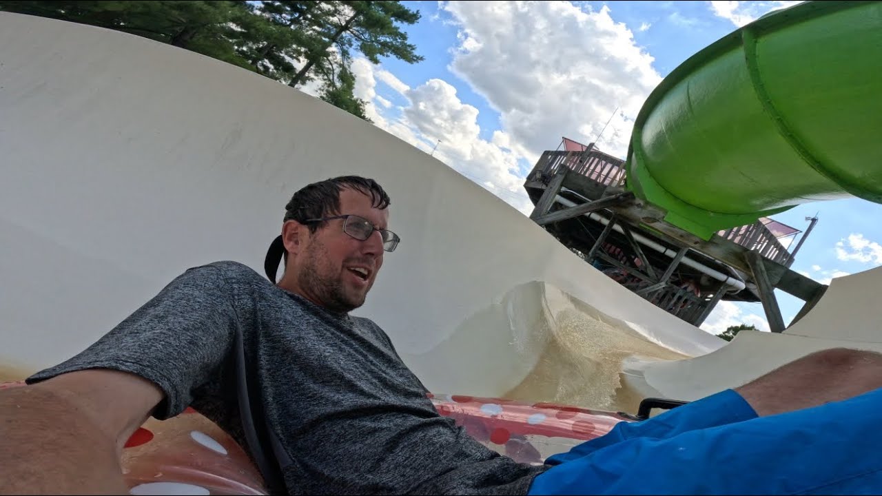 Thunder Falls innertube slides at Soak City (Kings Island) (July 6th ...
