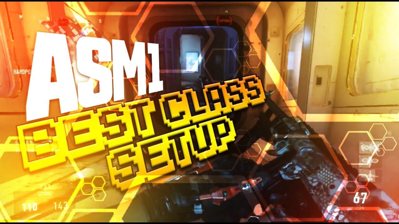 ADVANCED WARFARE - "ASM1 BEST CLASS SET UP" - (RUSHING) - Call Of Duty ...