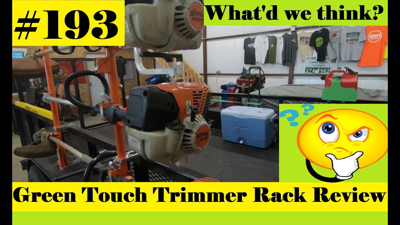 Green Touch Trimmer Rack Review | Pro Series 3-rack 💖💲 - YouTube