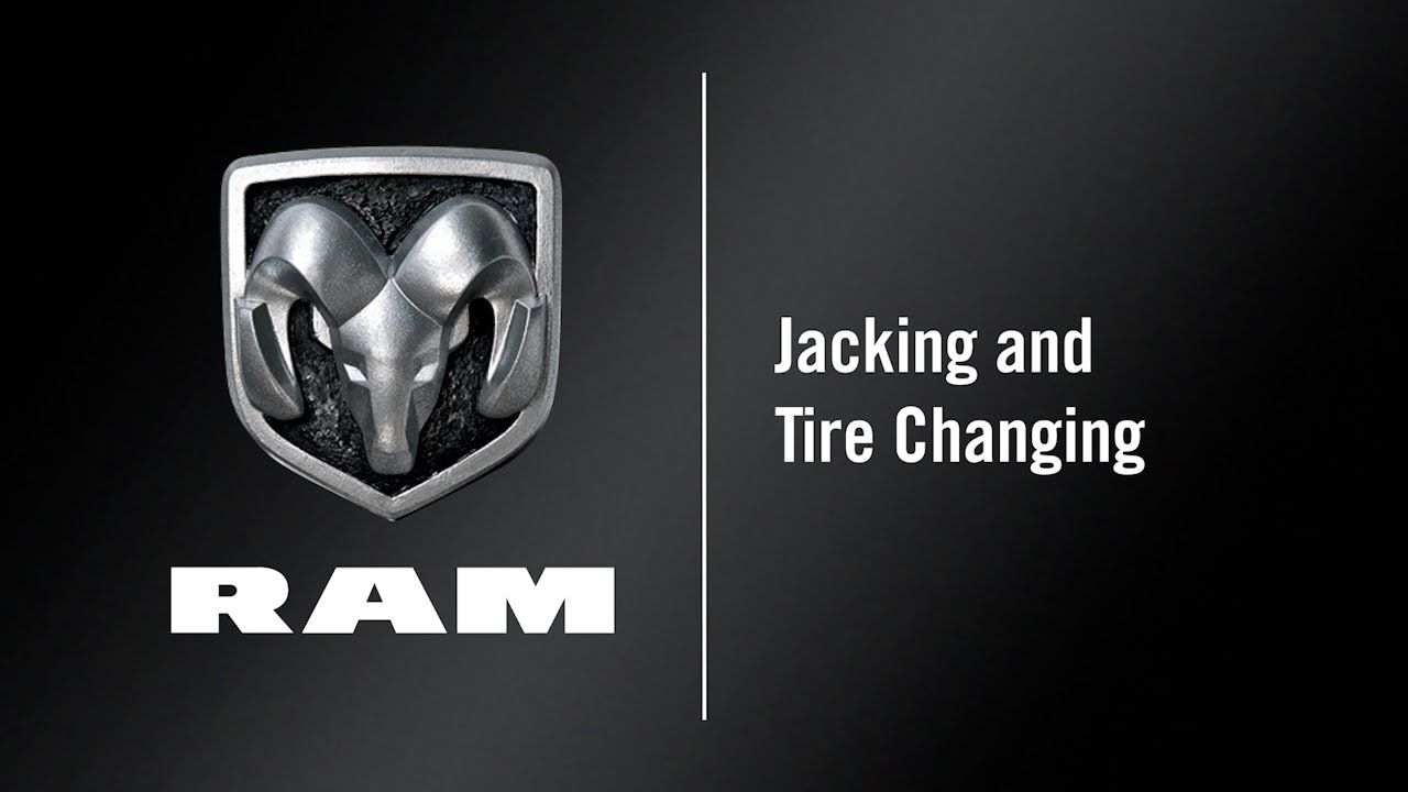 Jacking and Tire Changing | How To | 2020 Ram ProMaster - YouTube