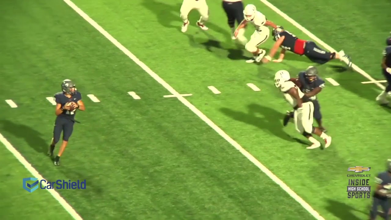 Week 1 CarShield MVP - Manvel QB Josh Coltrin - YouTube