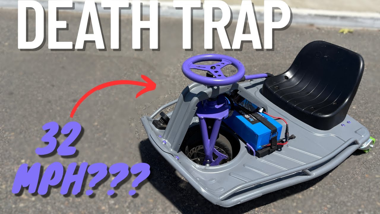 I Built an INSANE Mini Drift Cart... AGAIN - YouTube