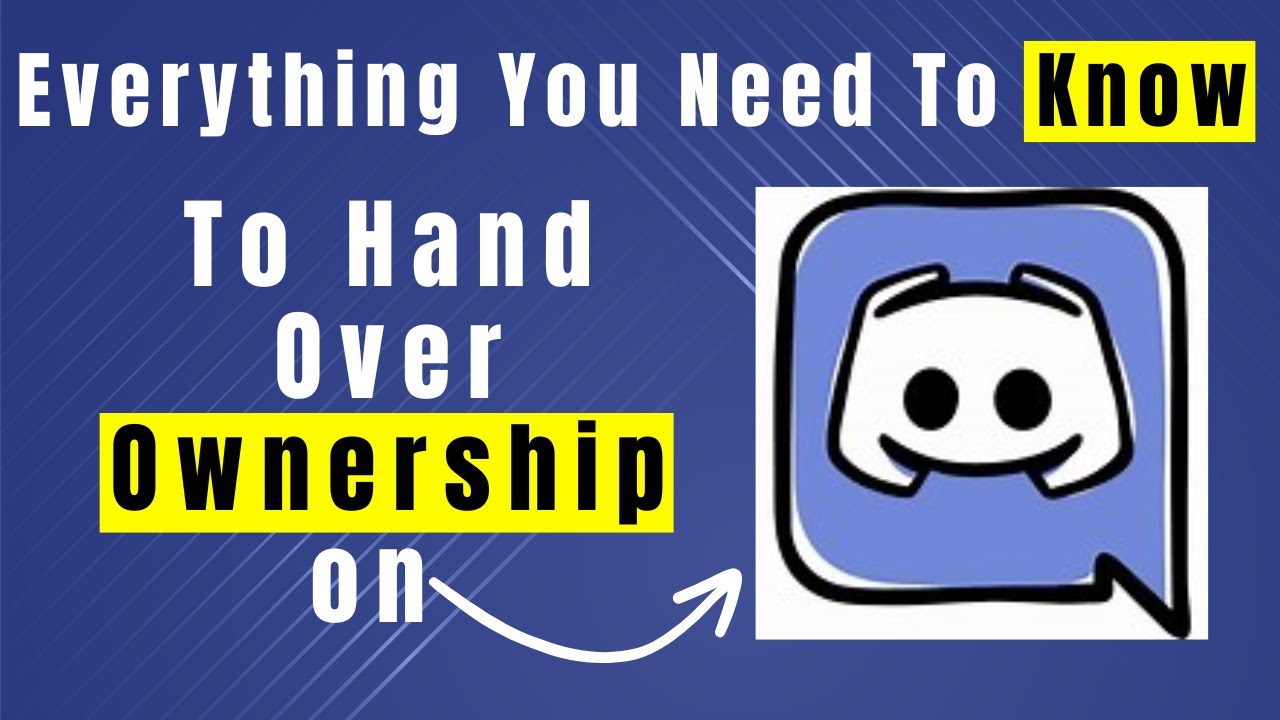 How To Transfer Ownership On Discord: Quick Guide - YouTube