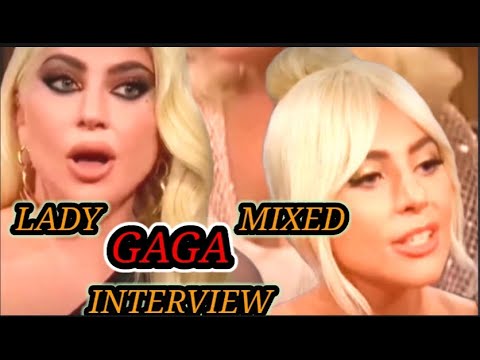 LADY GAGA MIXED INTERVIEW,A VERY POWERFUL VOICE OF LADY GAGA - YouTube