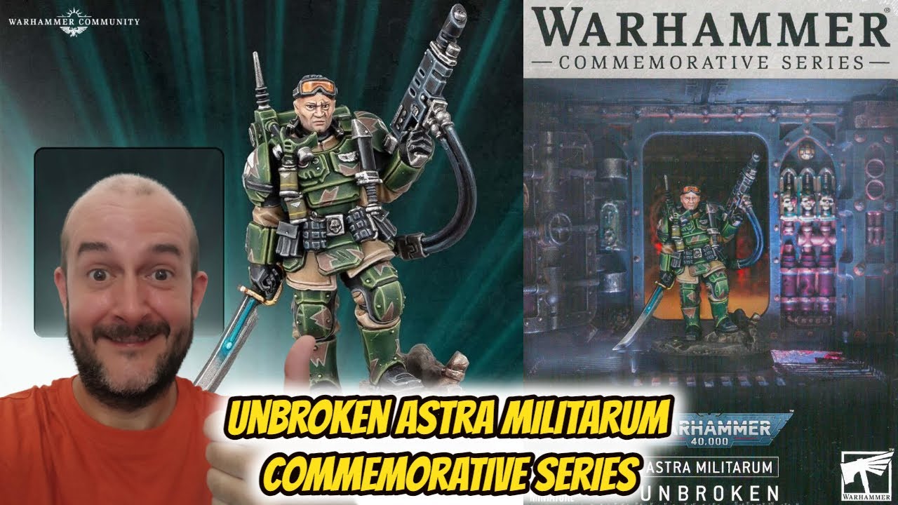 Unbroken Astra Militarum Commemorative Series | Unboxing | Warhammer ...
