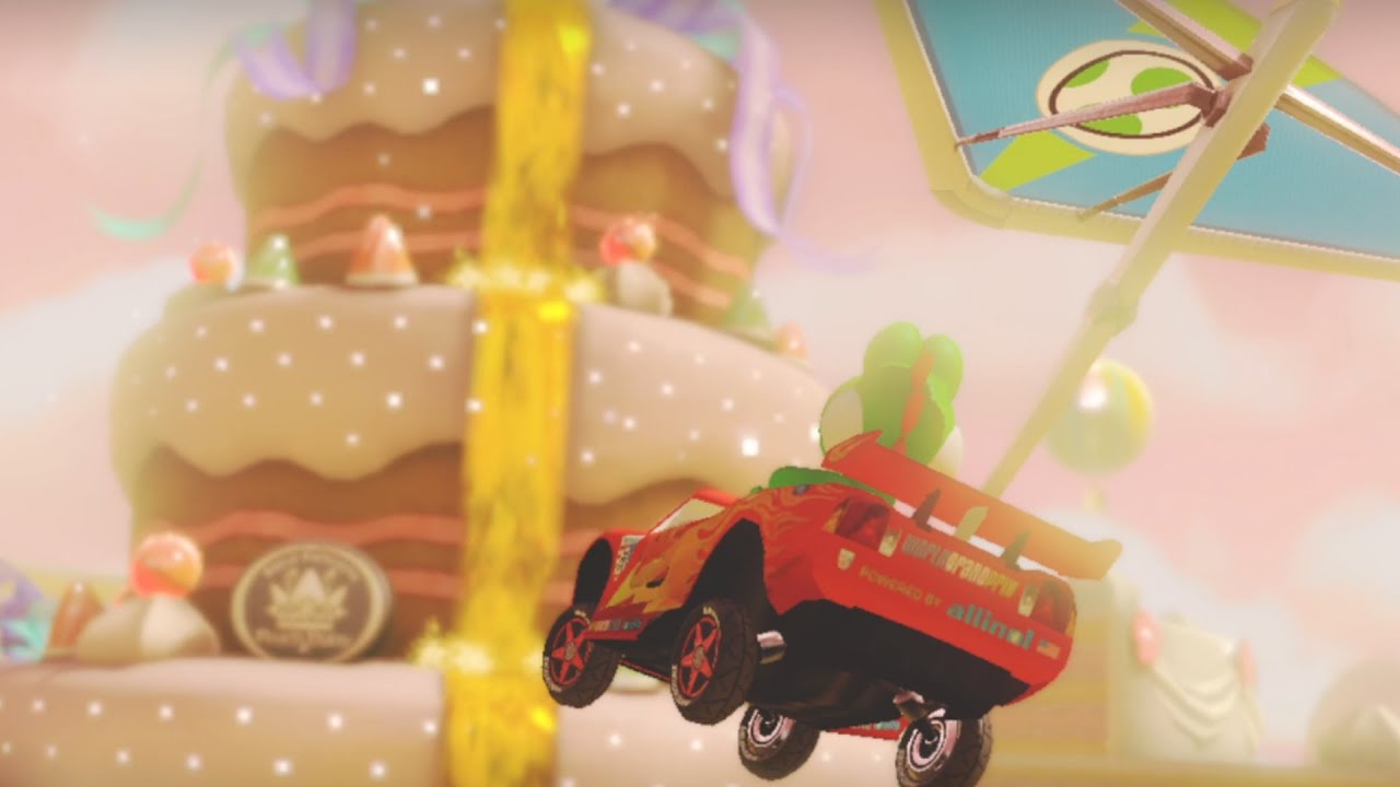 Lightning McQueen in Mario Kart 8! 🚗 - YouTube