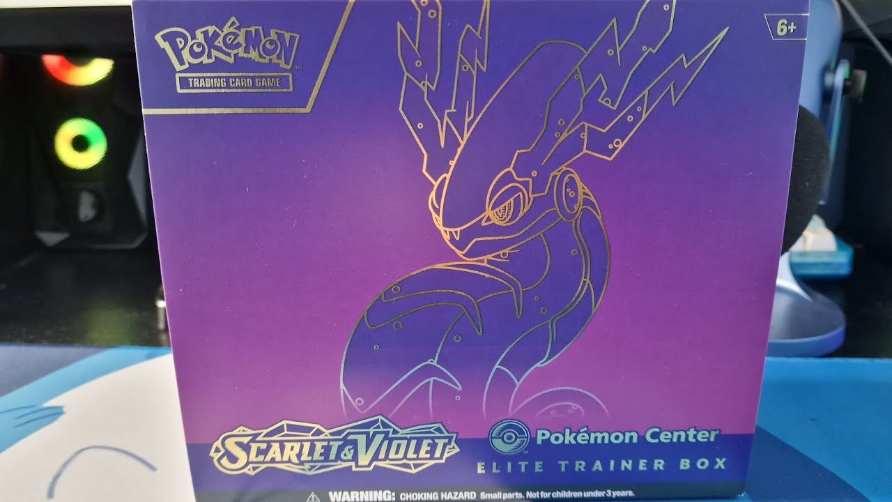 Pokemon center Violet ETB. - YouTube