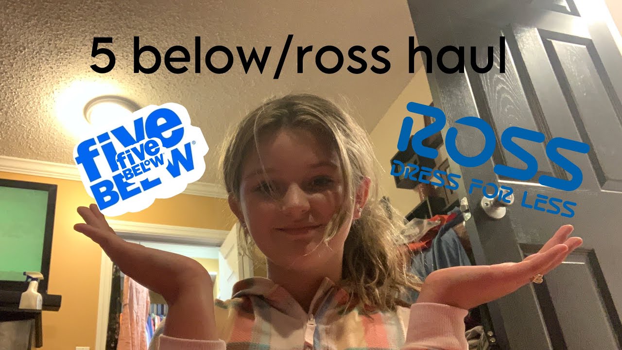 Five below and Ross haul - YouTube
