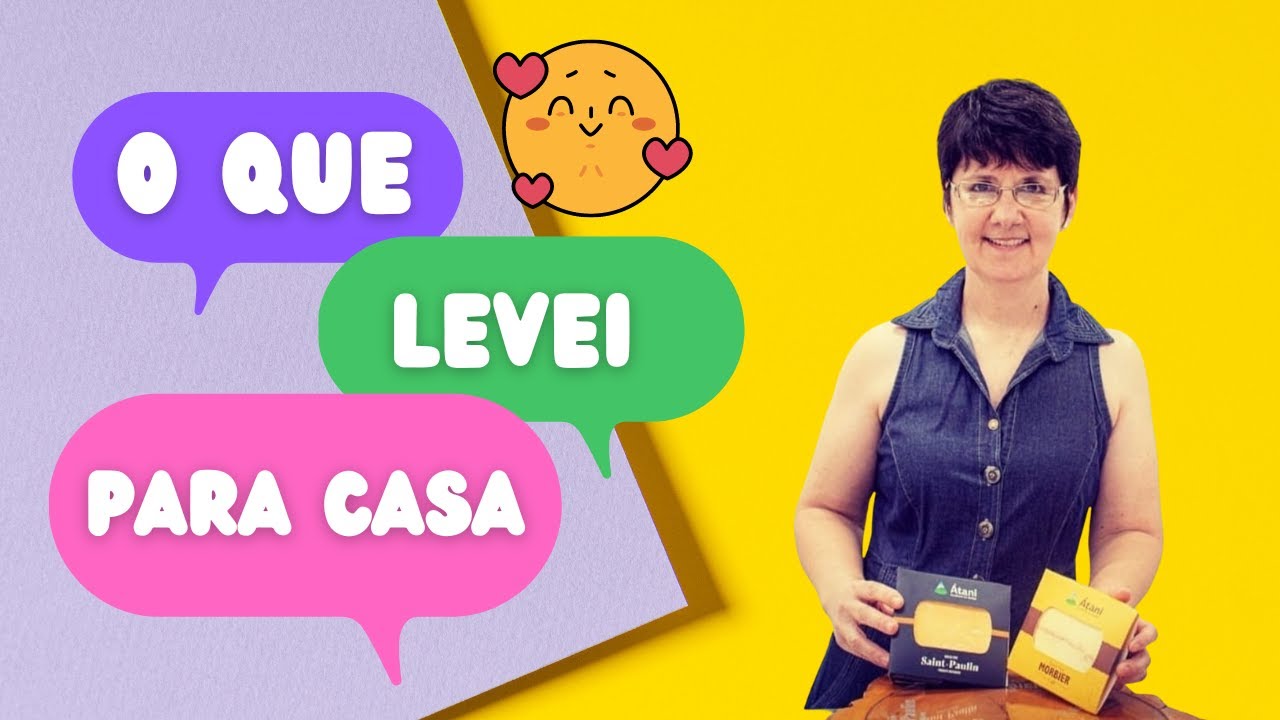 O QUE LEVEI PARA CASA! - YouTube