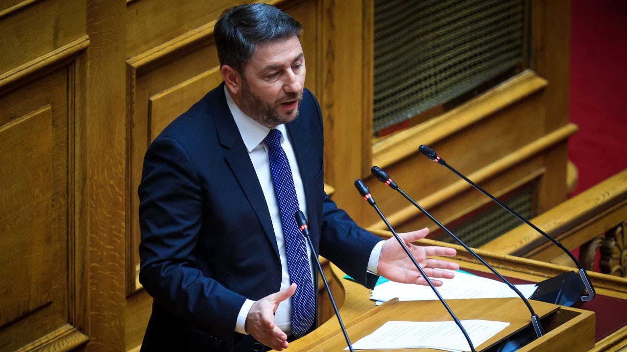 Ομιλία Νίκου Ανδρουλάκη στην Ολομέλεια της Βουλής - YouTube